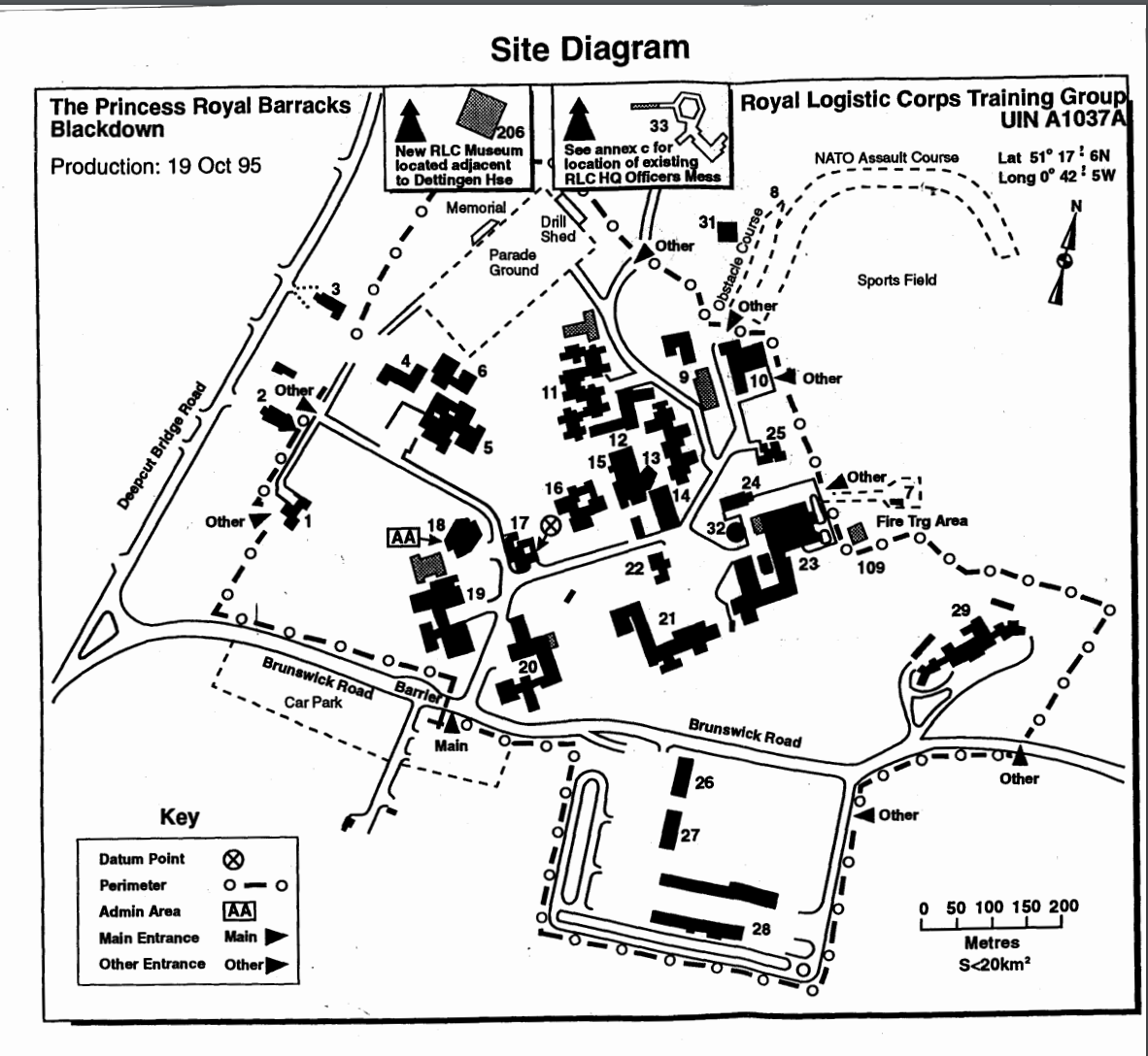 Sean Benton inquest: diagram of barracks released | Surrey News