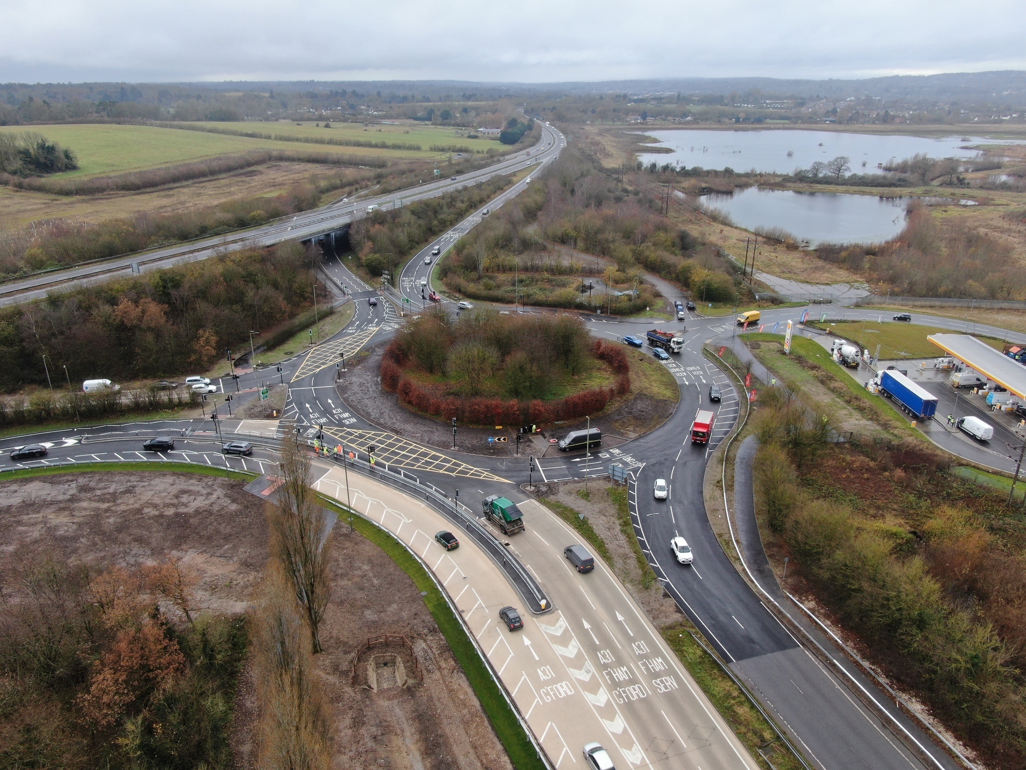A31 improvements go live | Surrey News