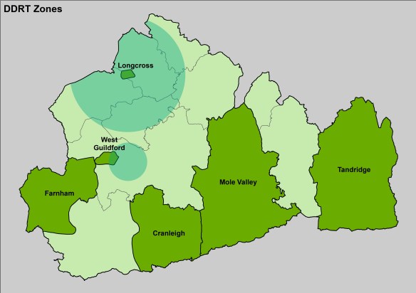 Surrey Map