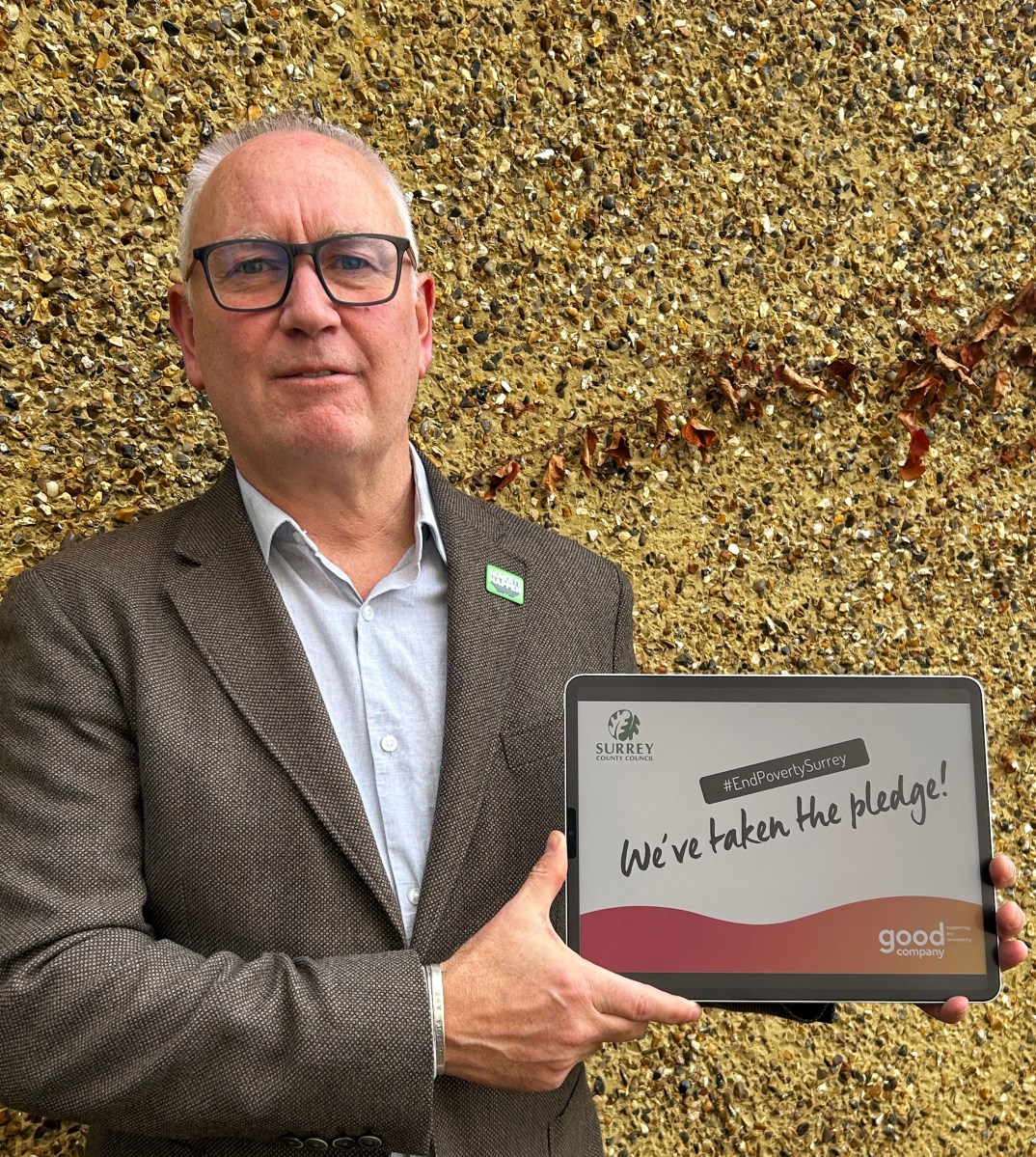 Surrey County Council signs the End Poverty Pledge | Surrey News