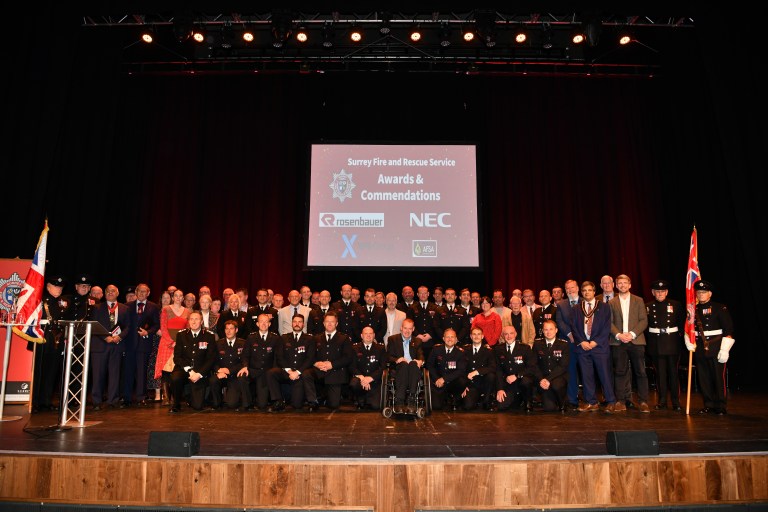 Outstanding Achievements celebrated at Surrey Fire and Rescue Service ...