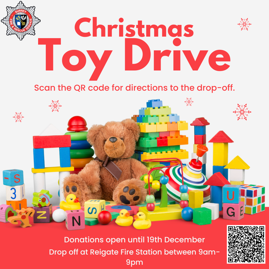 Surrey Fire and Rescue Service launches Christmas Toy Drive for ...