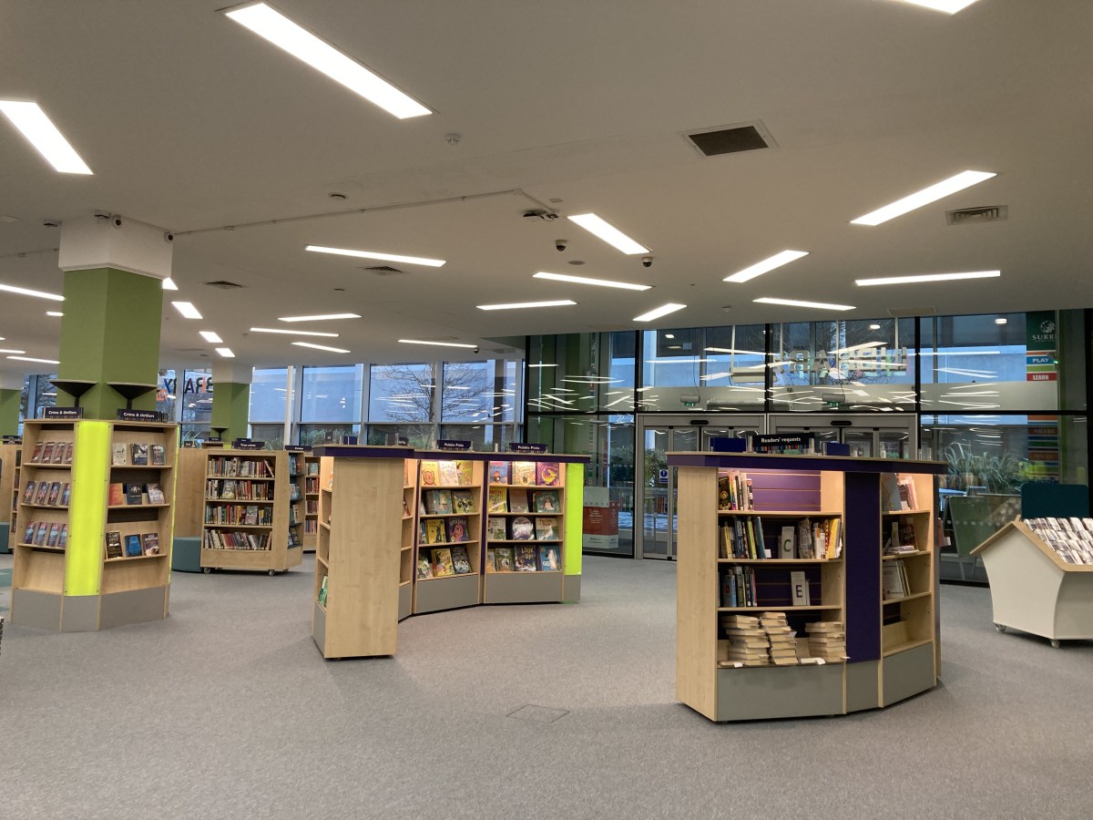 Newly refurbished Woking Library opens its doors with a week of ...